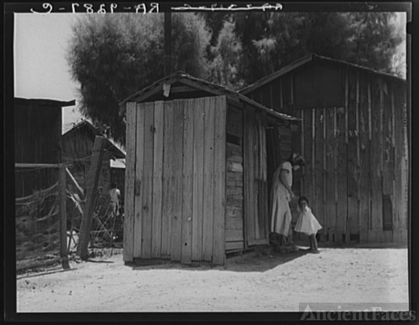 Slums of Brawley, California. Imperial Valley