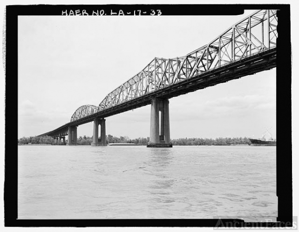 VIEW OF BRIDGE CONCRETE PIERS "II", "III", "IV" AND "V"...