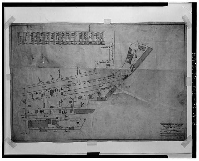 8. PLAN OF PIERS WITH STRUCTURES PRIOR TO CONSTRUCTION,...