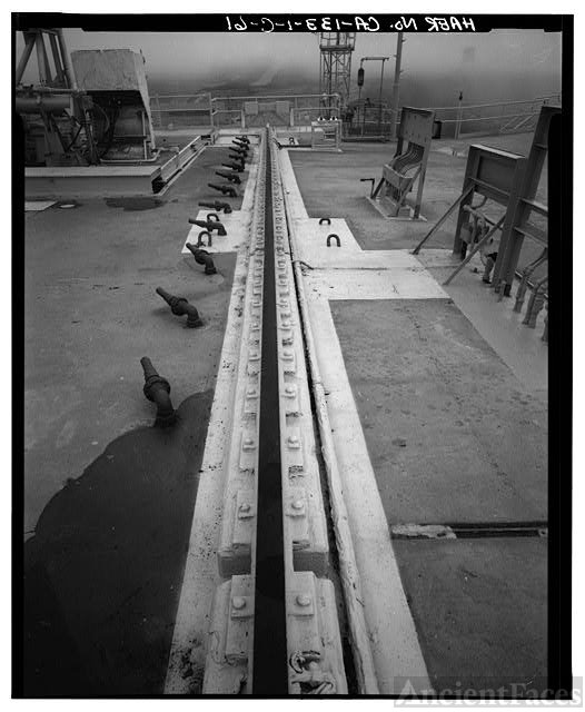 61. VIEW SOUTH SHOWING MST RAIL, FIRE SUPPRESSION...