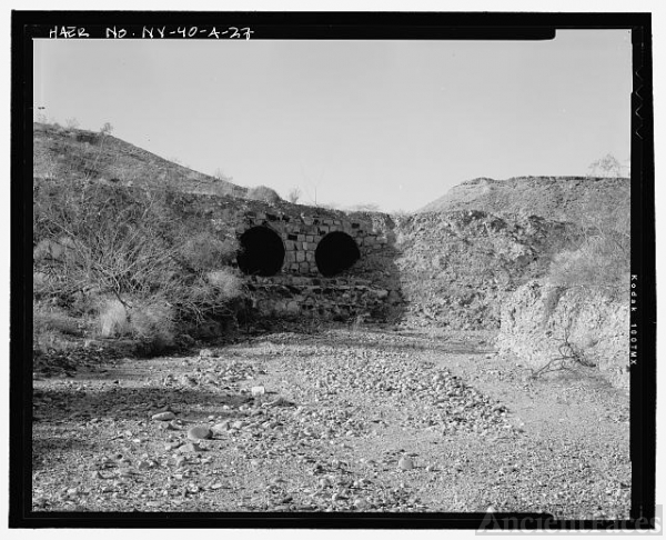 Winged type culvert headwall, Culvert No. 19 Outlet,...