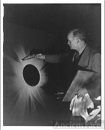 Charles Bittinger. Charles Bittinger shown in painting...