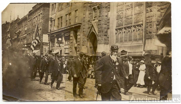 William Atley Slick in Civil War Memorial Parade