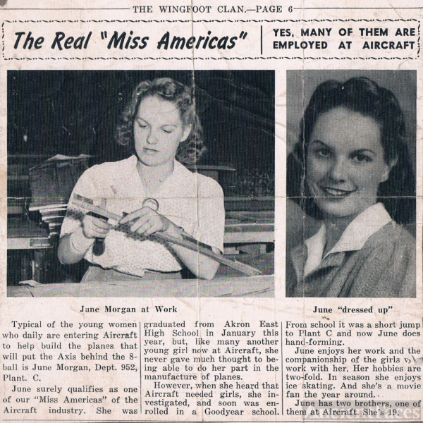 The Real "Miss Americas" - June Morgan