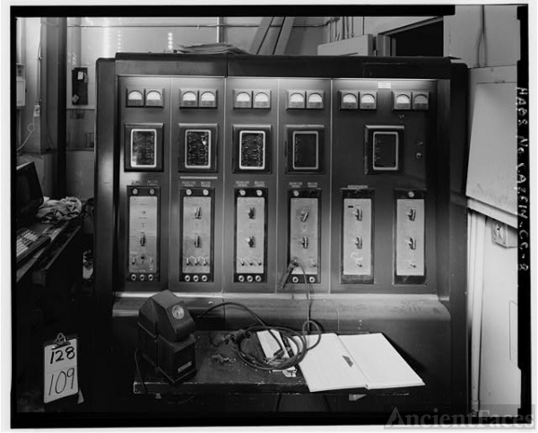 8. INTERIOR, FIRE ALARM CONTROL ROOM (NORTH OF MAIN...