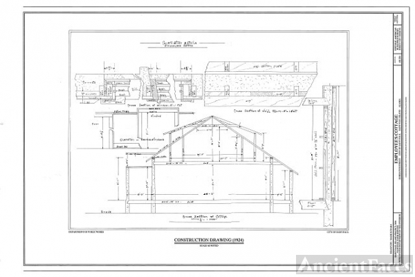 HABS AK-206 (sheet 4 of 5) - Employee's Cottage, Gorbatch...