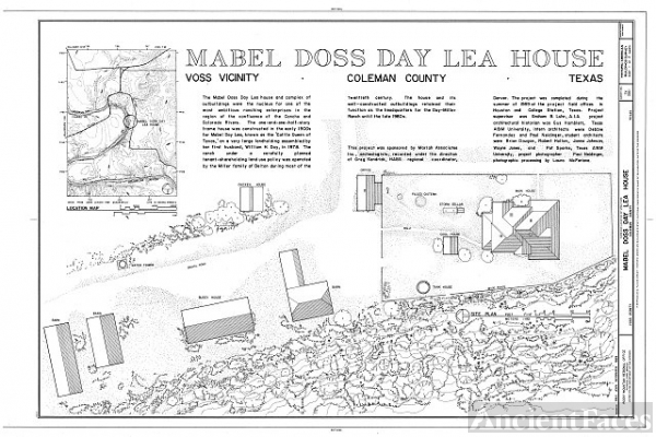 HABS TEX,42-VOS.V,8- (sheet 1 of 2) - Mabel Doss Day Lea...
