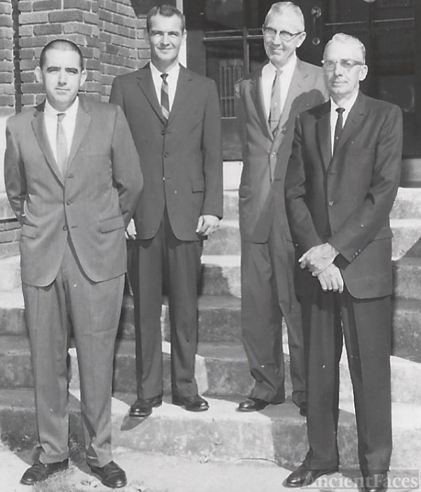 Principal Jesse L. Richards, Supervisor James Grimes, Supt. Robert ...