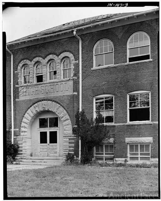 3. DETAIL, WEST ELEVATION - Riley School, Seventh