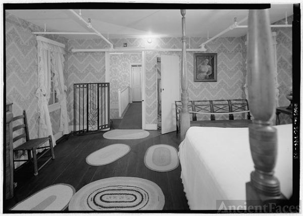 Interior view, second floor looking north through the...
