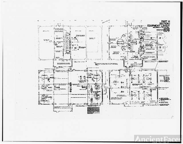 31. Photograph of a line drawing. '[PLAN LAYOUT OF] PART...