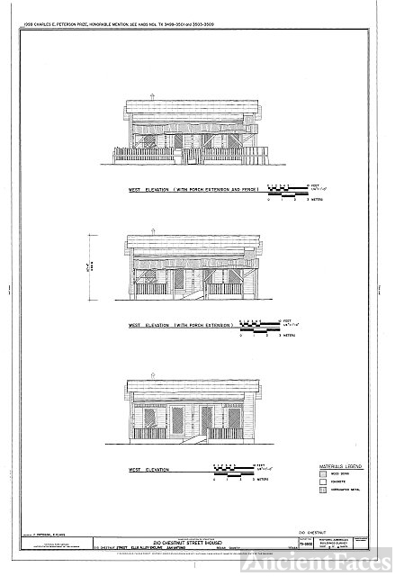 HABS TEX,15-SANT,51- (sheet 2 of 4) - 210 Chestnut Street...