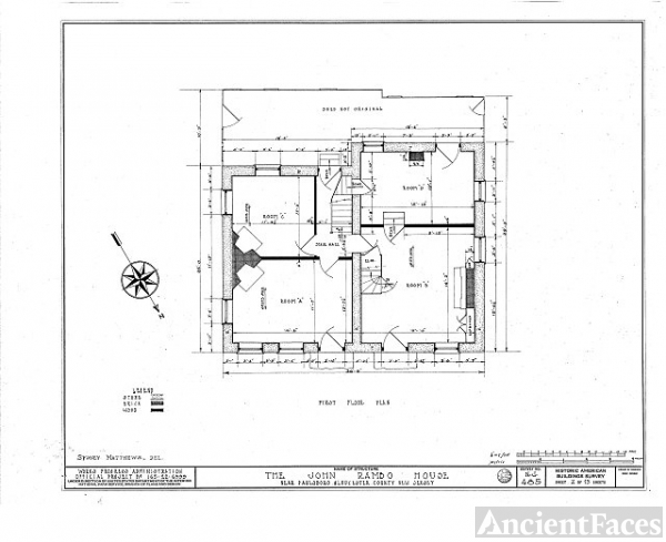 HABS NJ,8-PABO.V,4- (sheet 2 of 13) - John Rambo House,...