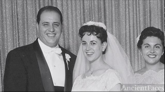 The wedding of Dolores Venere and Tony Vallelonga