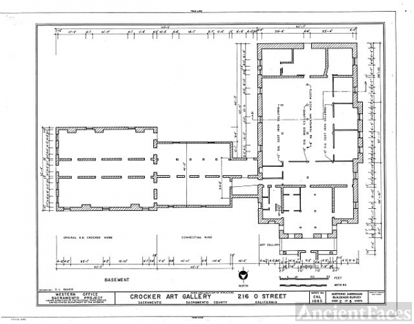 HABS CAL,34-SAC,20- (sheet 2 of 8) - Crocker Art Gallery,...
