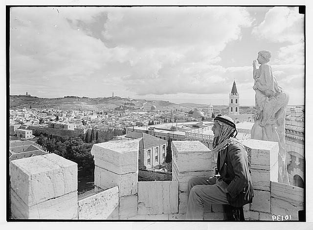 Jerusalem. View from Tower of Notre Dame of France