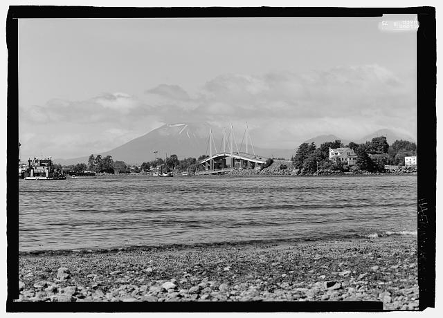Japonski Bridge from Sitka to Japonski Island. Looking...