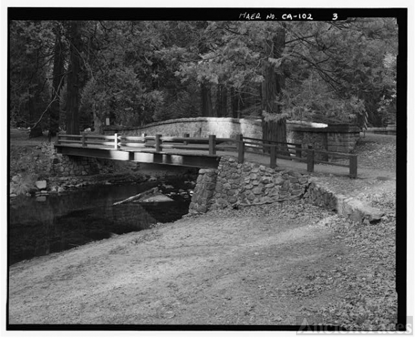 3. VIEW FACING NW AT BRIDGE WITH FOOTBRIDGE IN...