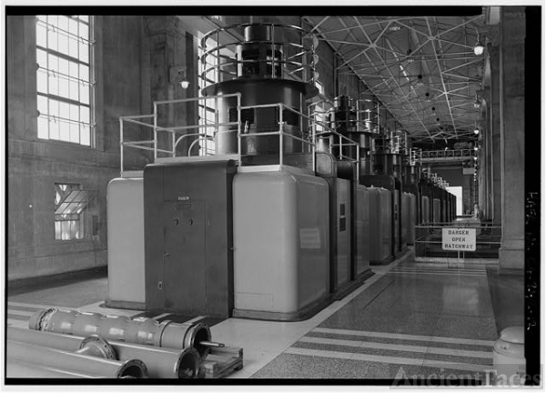 12. UNIT 9 ELLIOT TURBINE FROM SOUTH END. - Gene Pump...