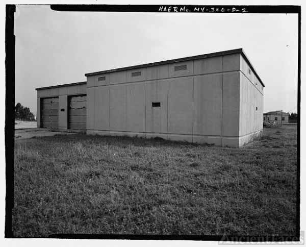 WEST (FRONT) AND SOUTH (SIDE) ELEVATIONS OF BUILDING....