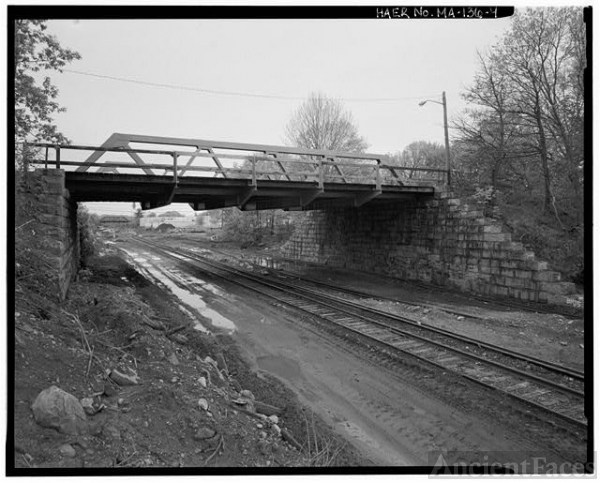 4. Oblique view of south elevation showing sidewalk and...