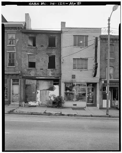 1. VIEW SOUTHEAST SHOWING NORTHWEST (FRONT) ELEVATIONS OF...