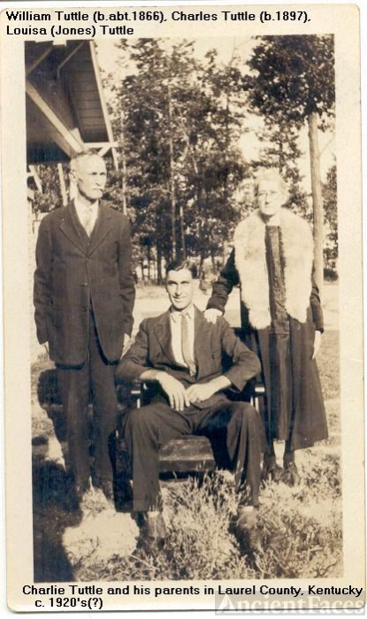 Charlie Tuttle and his parents
