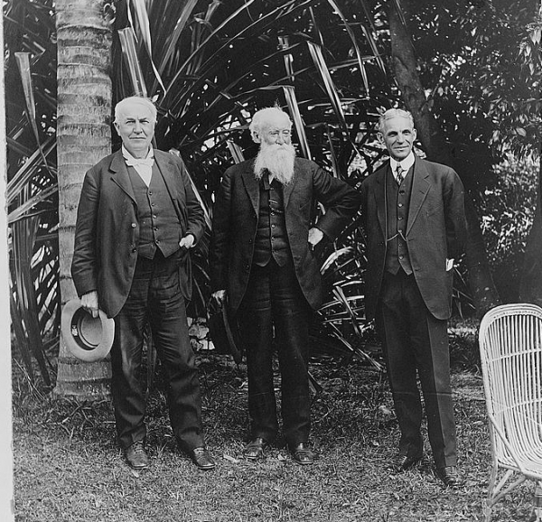 Famous Inventors - Thomas Edison, Henry Ford, John Burroughs