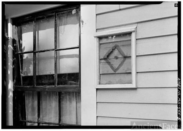 5. 'BULLET-HOLE' (FRAMED) - Elisha Jones House, 26...