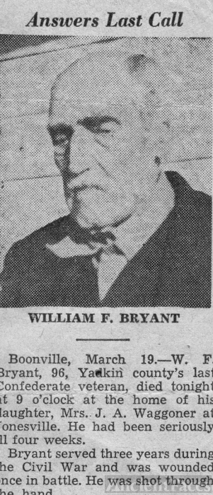 William F. Bryant obituary