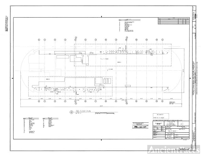 Original Drawing - Third Floor Plan - Naval Air Station...
