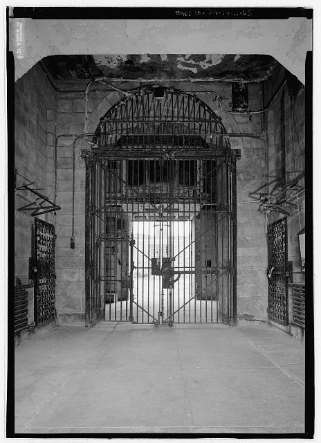 Gatehouse, facing north - Eastern State Penitentiary,...