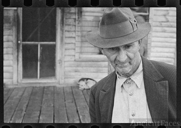 One of few remaining inhabitants of Zinc, Arkansas