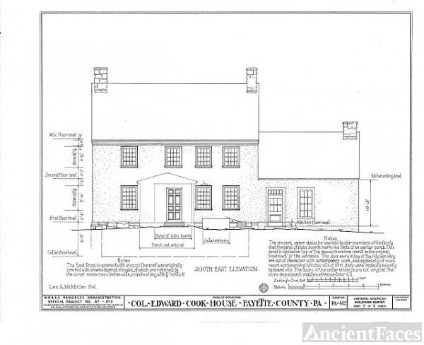 HABS PA,26-FACI.V,1- (sheet 5 of 9) - Colonel Edward Cook...