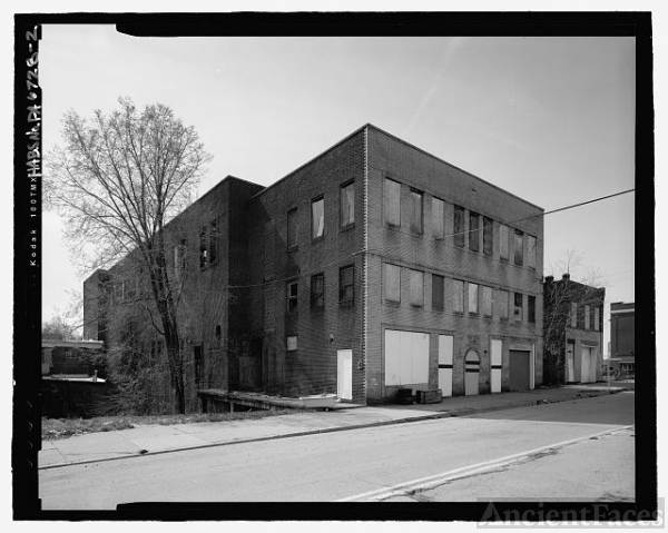 PERSPECTIVE VIEW OF REAR ELEVATION OF PYTHIAN TEMPLE/NEW...