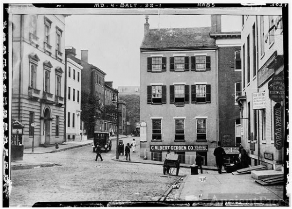 1. Historic American Buildings Survey, From an old photo,...