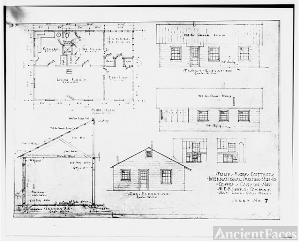 5. Photocopy of blueprint (original blueprint located at...