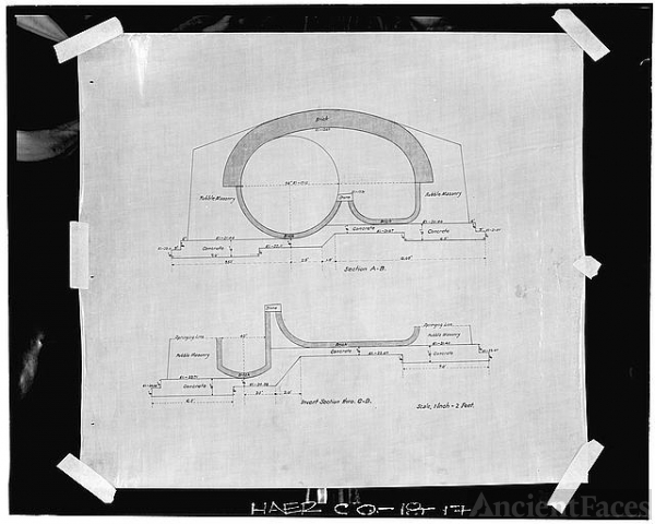 17. CROSS SECTION OF SEWER IN THIRTY FIRST STREET...