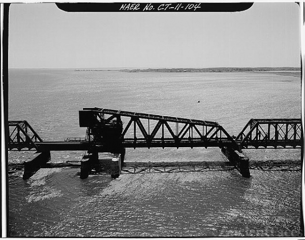 104. Connecticut River Bridge draw span. Old Lyme, New...