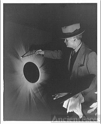 Charles Bittinger. Charles Bittinger shown in painting...