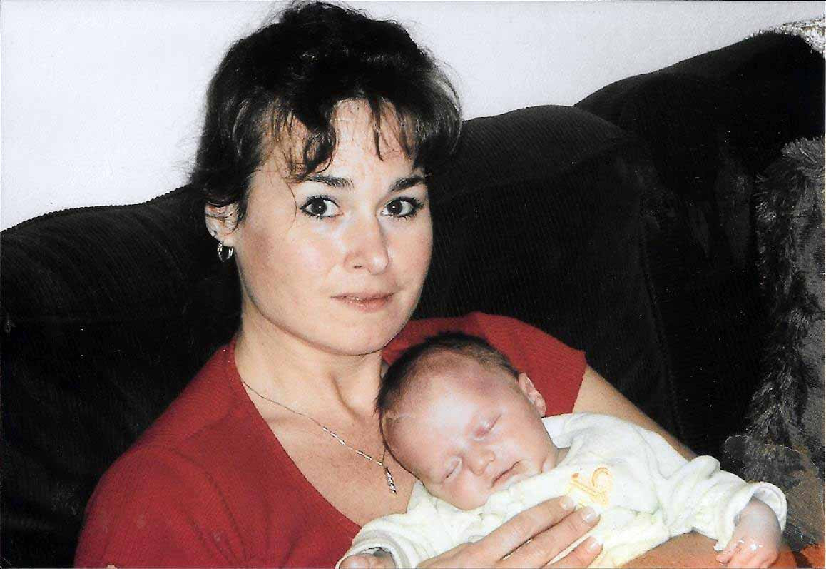 Aunt Kris aka Kristine Elizabeth welcoming Brien Edward's son, Jaxon ...