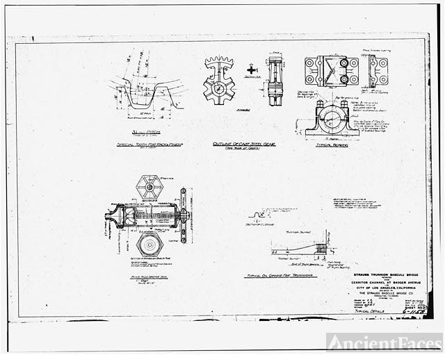 93. Original engineering drawings sheet 37: Typical...
