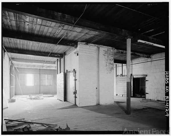 9. Interior view of a second floor dry storage area,...