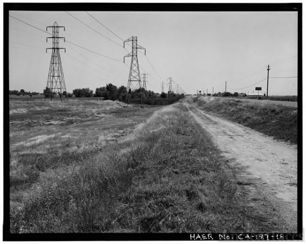 16. VIEW OF NATOMAS EAST MAIN DRAINAGE CANAL FROM NATOMAS...