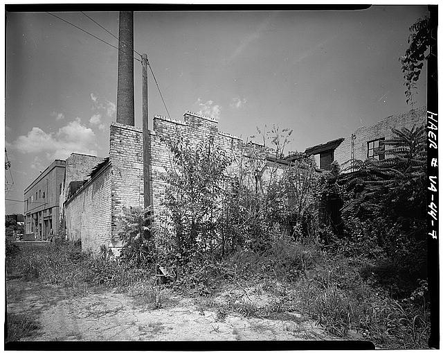 7. SOUTH AND EAST ELEVATIONS OF PICKING ROOM.