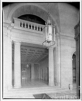 Department of Labor. Hall from lobby, Department of Labor