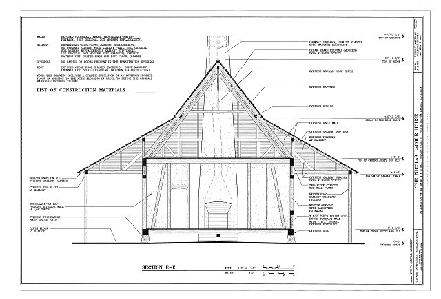 HABS LA-1293 (sheet 12 of 21) - Nicolas LaCour House,...