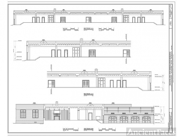 Sections - Ellis Island, New Immigration Building, New...