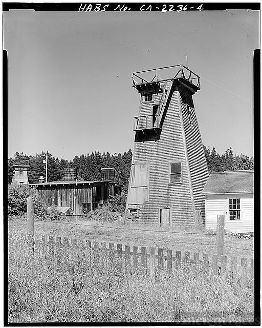 4. WATER TOWER FROM WEST - Lansing House & Water Tower,...