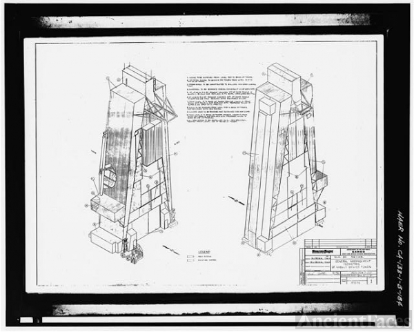 184. Photocopy of drawing (1970 structural drawing by...